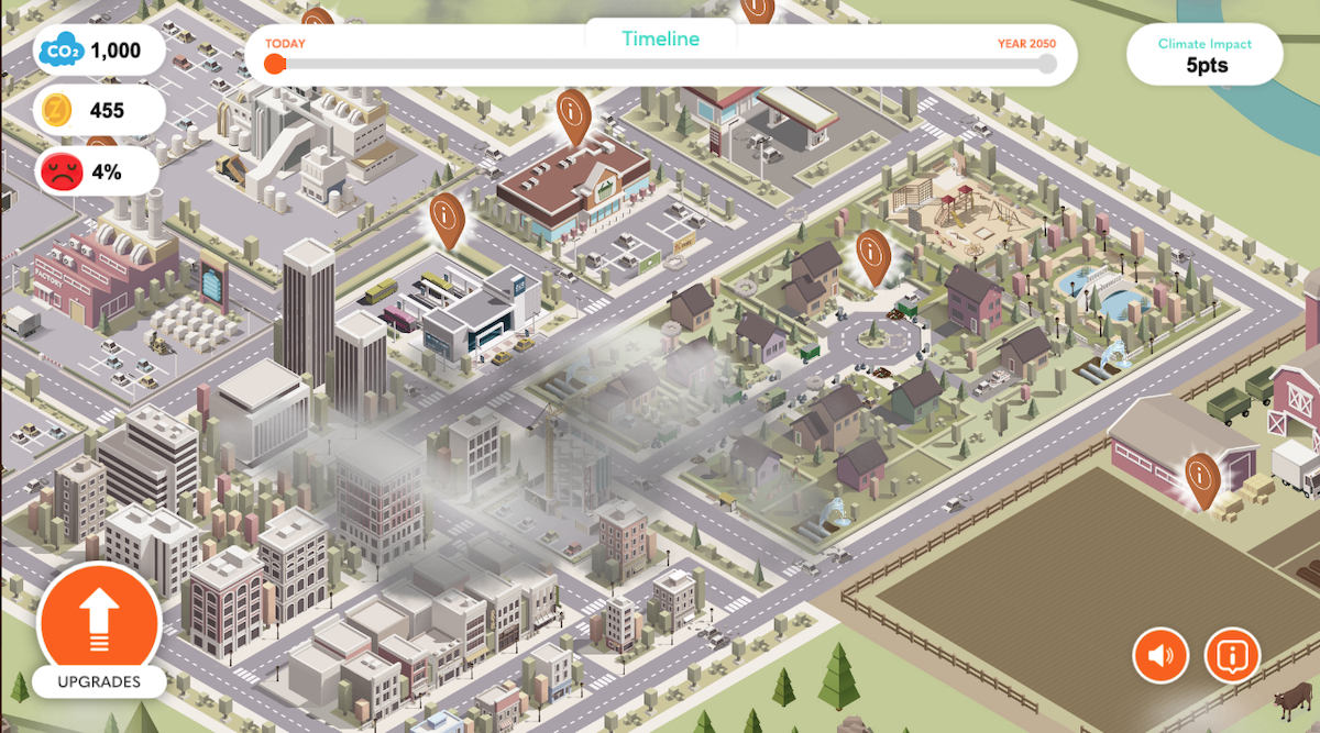 Climate change game to educate children | Renewable Heating Hub