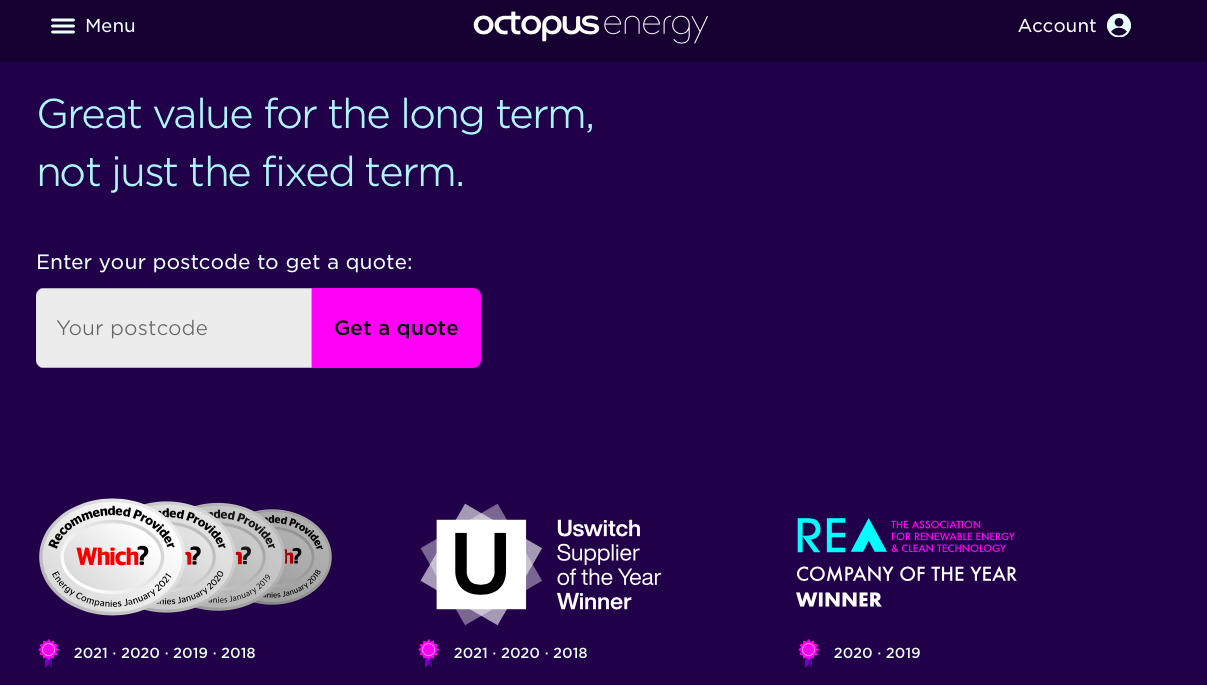 Octopus Energy | Renewable Heating Hub